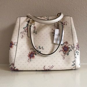 Coach | Bags | Coach Floral Satchel Mini Crossbody Bag | Poshmark